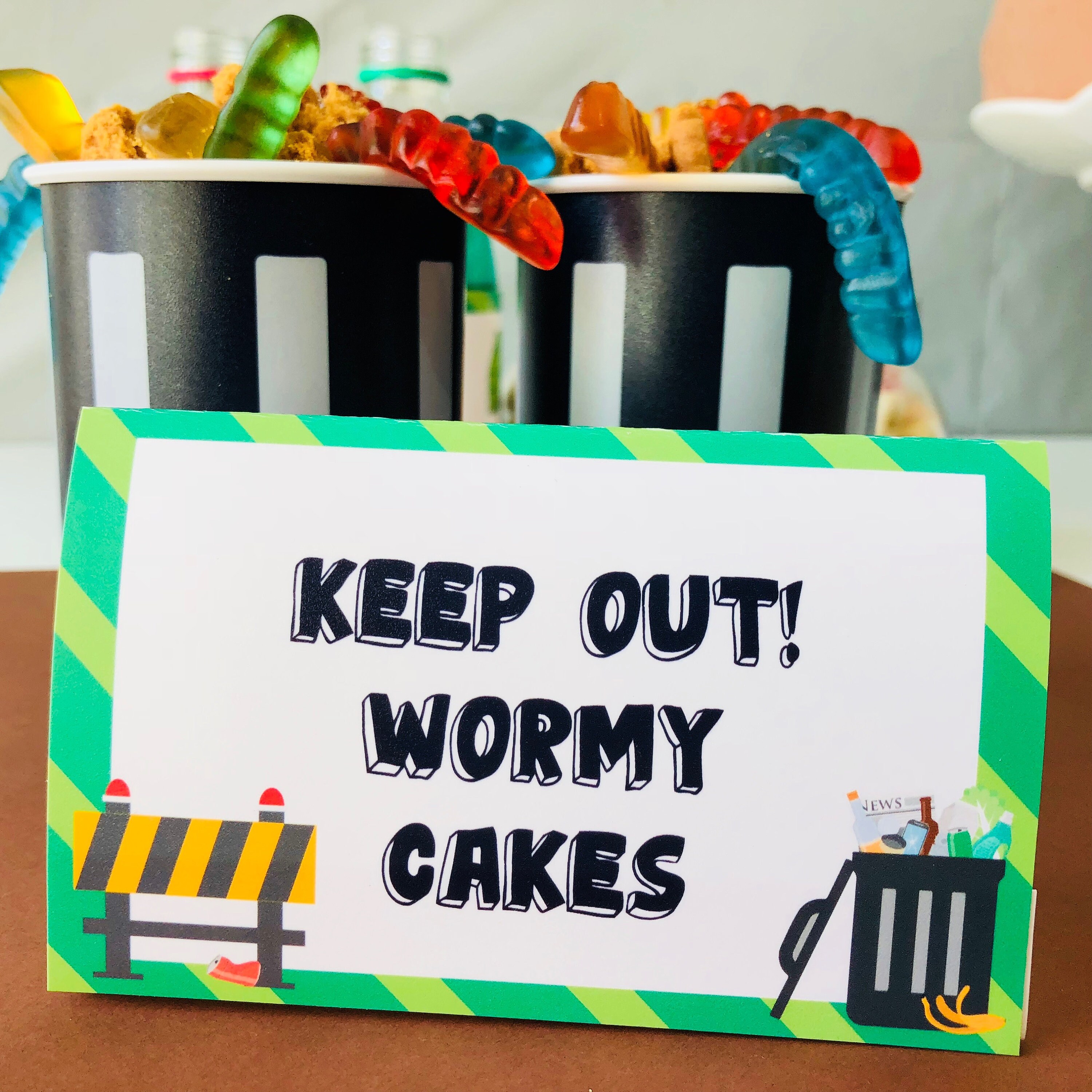 Garbage Truck Party Food Tent/ Waste Management Party Food | Etsy