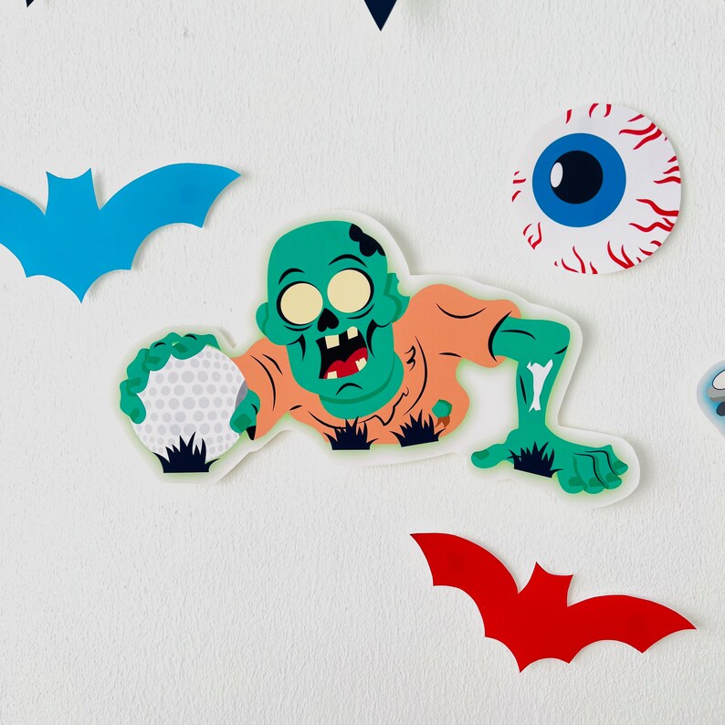 Monster Mini Golf Cut-outs Party Decorations Printable/ - Etsy