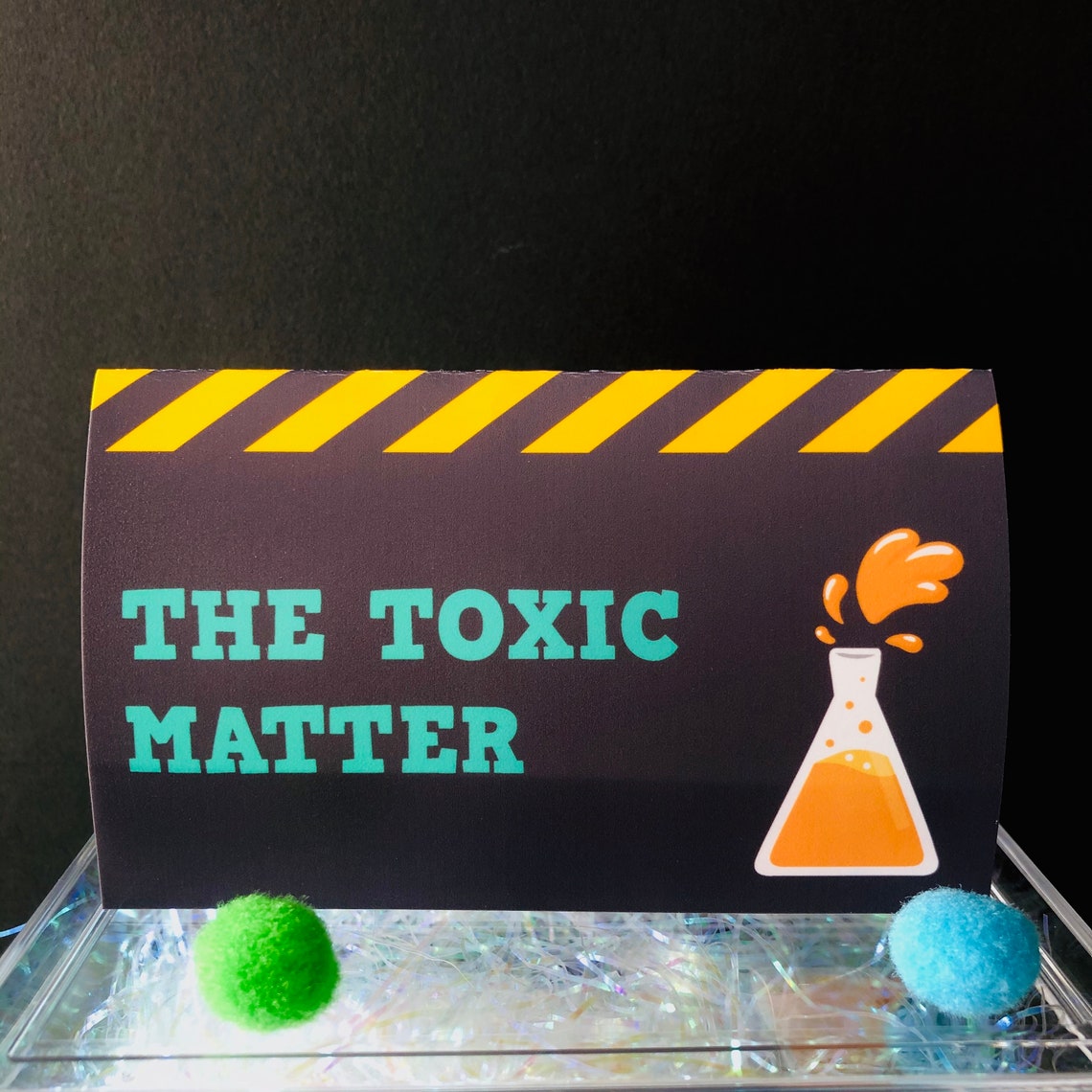 Mad Science Food Labels Editable Party Printables/ Scientist | Etsy