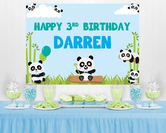 Panda Theme Decorations