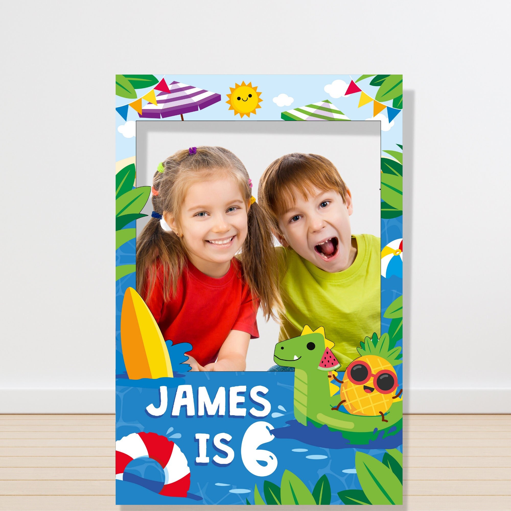 Summer Pool Party Photo Booth Printable Kit/ Beach Party Water - Etsy