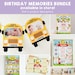 Wheels on the Bus Photo Banner/ Yellow School Bus Baby Monthly - Etsy