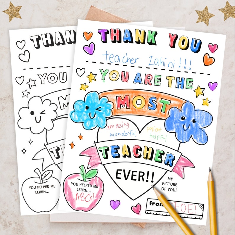 Teachers Day Appreciation Week Printable Teacher Appreciation Gift ...