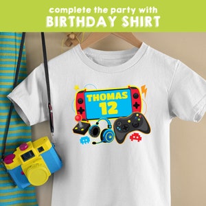 Video Game Party Game Pin the Game Console Game Printable/ Gamer Gaming ...