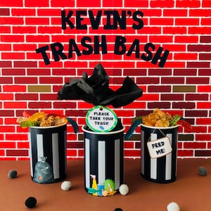 Garbage Truck Party Kit/ Waste Management Party/ Garbage Truck Birthday ...