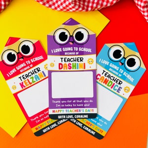 Teachers Day Gift Card Holder Printable Teacher Appreciation, Back to ...