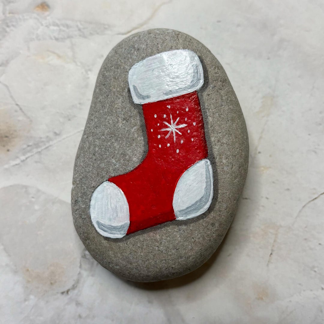 Stocking Filler, Pebble Painting, Christmas Decor, Xmas Decs, Christmas ...