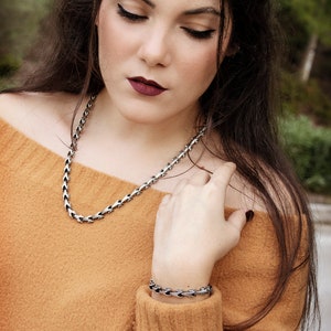 Dragon Link Chain Bracelet, 925 Solid Sterling Silver Bracelet, Dragon ...