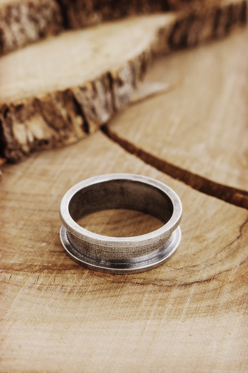 Oxidized Simple Silver Ring, 925 Solid Sterling Silver Ring, Custom ...