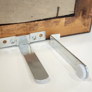 2 Part EZ Easel With Screws for Wood Photo Frames. Easel Stand for Wood ...