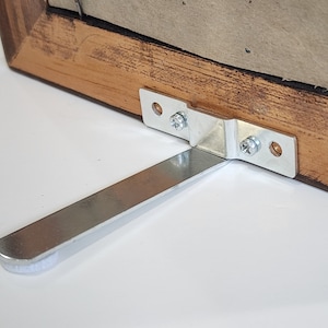 2 Part EZ Easel With Screws for Wood Photo Frames. Easel Stand for Wood ...