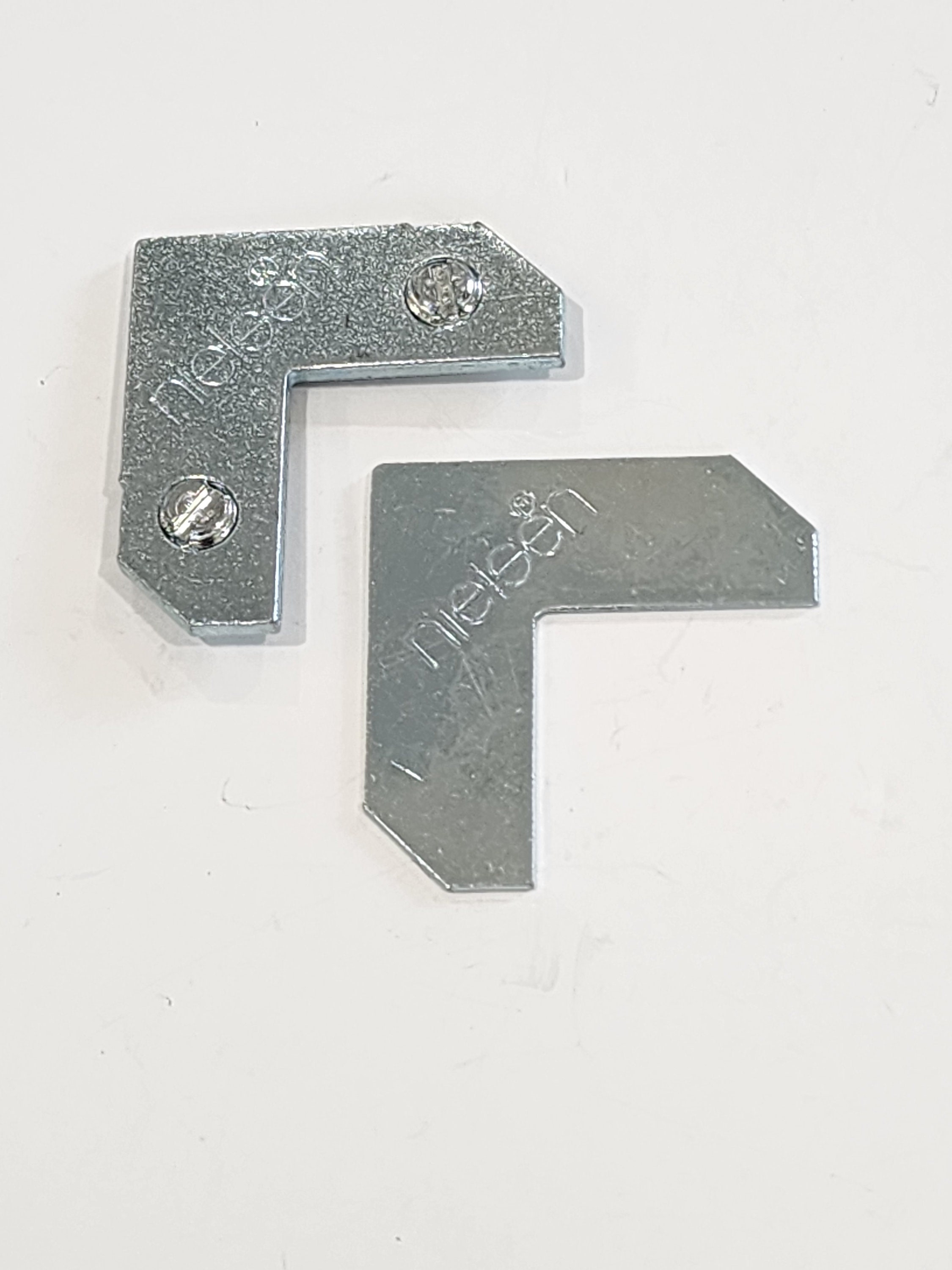 Tapped Corner With Back Plate, Nielsen® Brand, Aluminum Metal Picture ...