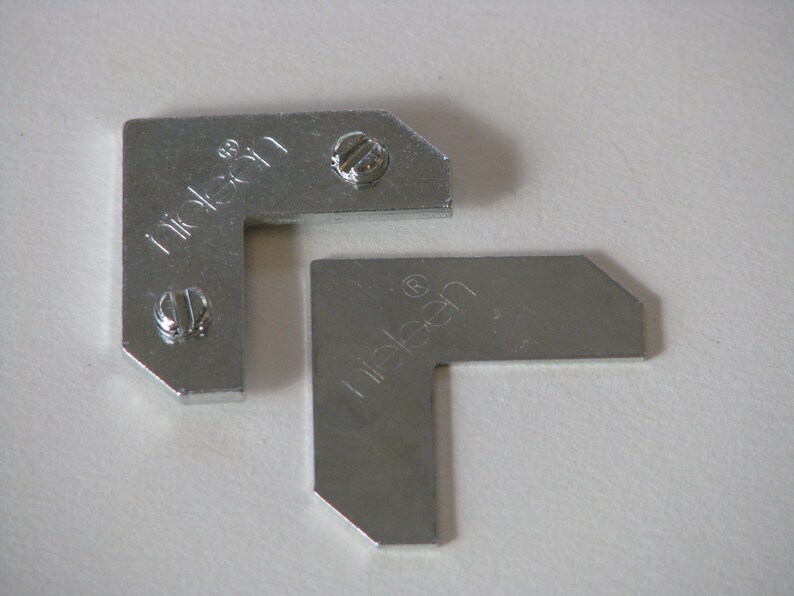 Tapped Corner With Back Plate Nielsen® Brand Aluminum Metal | Etsy