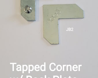 Tapped Corner With Back Plate Nielsen® Brand Aluminum Metal | Etsy