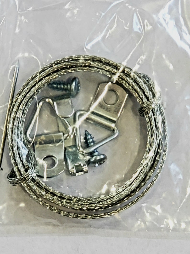 Picture Hanging Hardware Set W/wall Hook & Frame Bumpers - Etsy