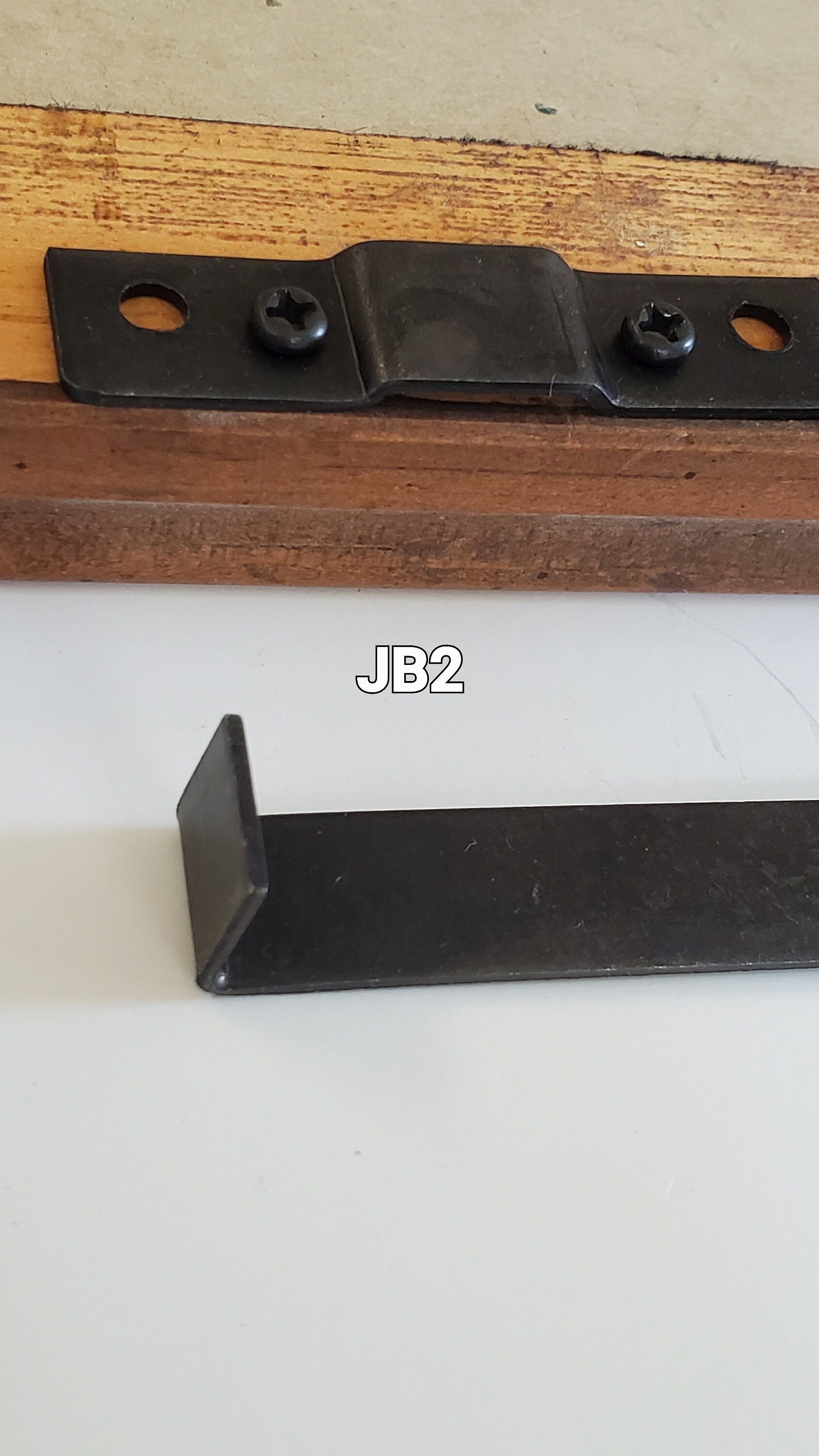 2 Part EZ Easel With Screws for Wood Photo Frame. Easel Stand for Wood ...