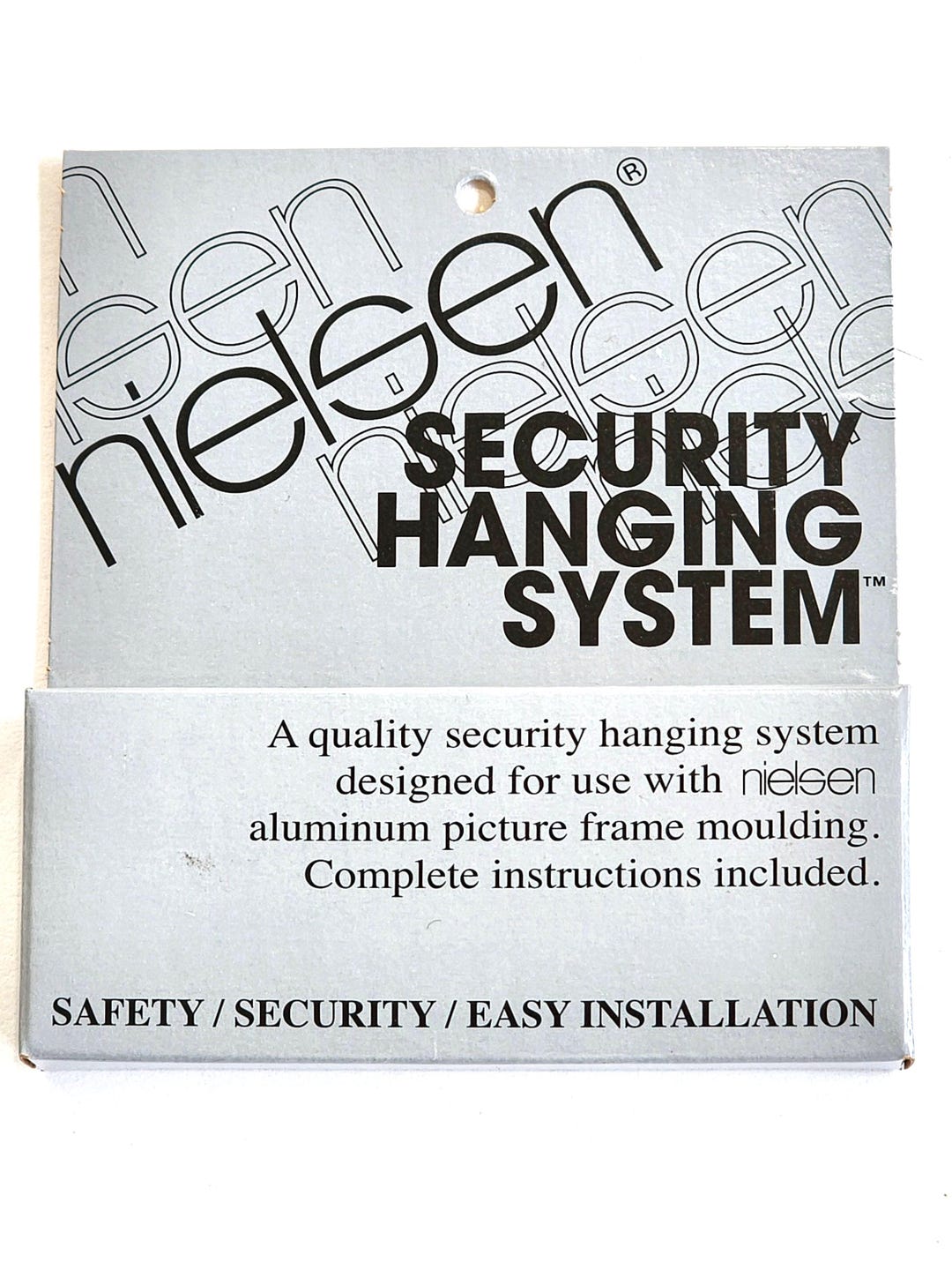 Nielsen Metal Picture Frame Security Hanger, Spring Lock With Key - Etsy