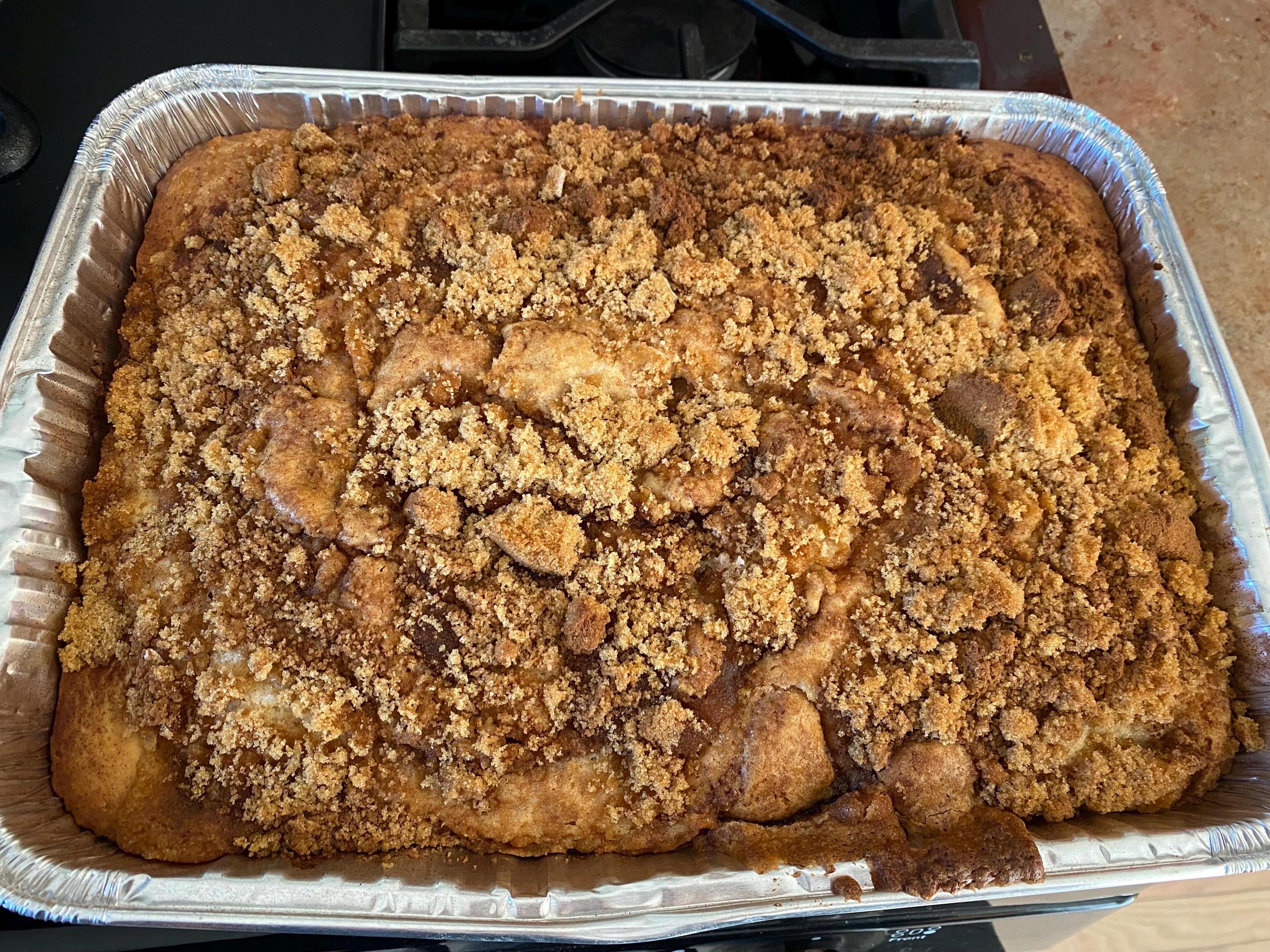 Fresh Coffee Cake Dish 9x12 Breakfast, Brunch, Dessert, Party Tray - Etsy