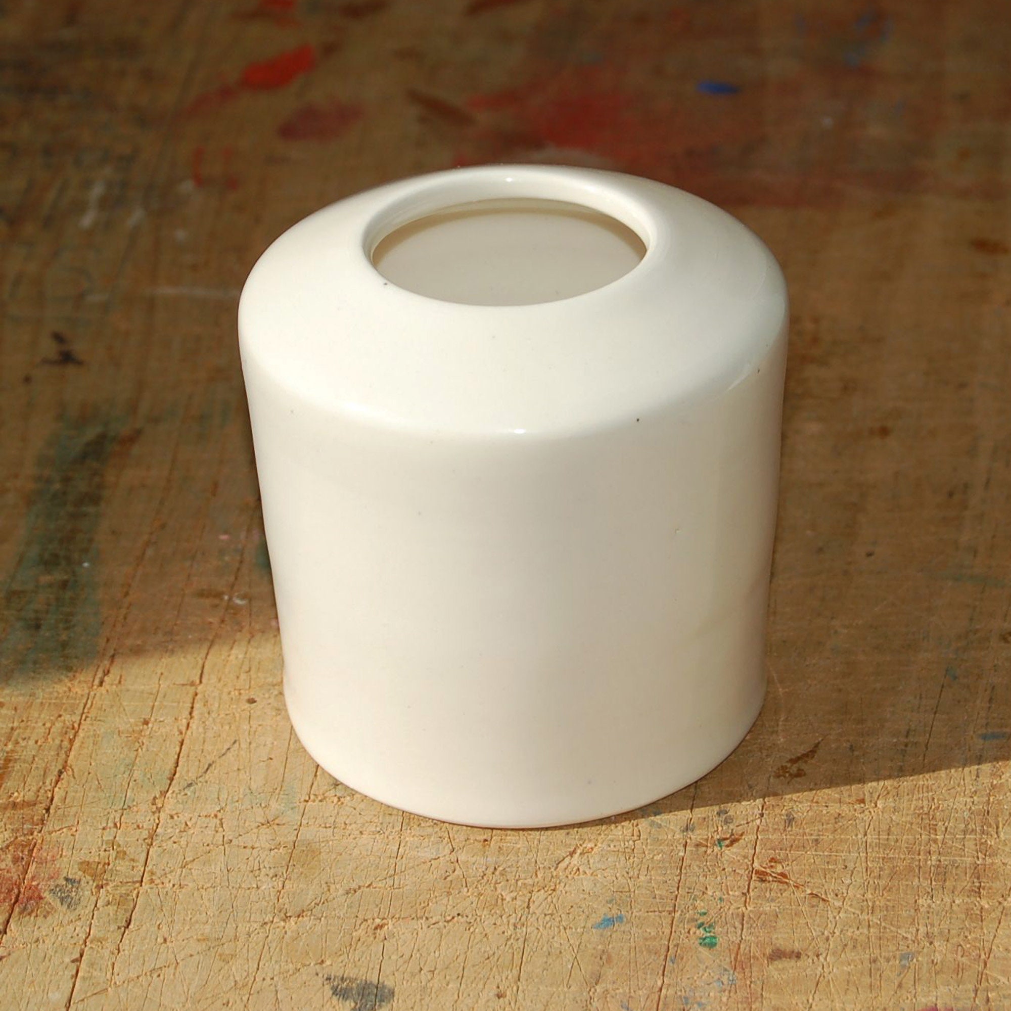 Modern Handmade Vase Small White Pottery Bottle Handmade - Etsy
