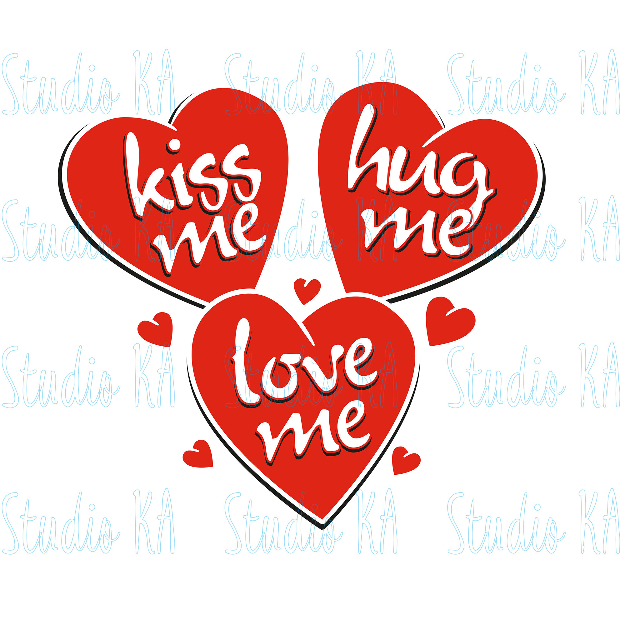 Kiss Me Svg, Love Me Svg, Hug Me Svg, Love Svg, Kiss Svg, Heart Svg ...