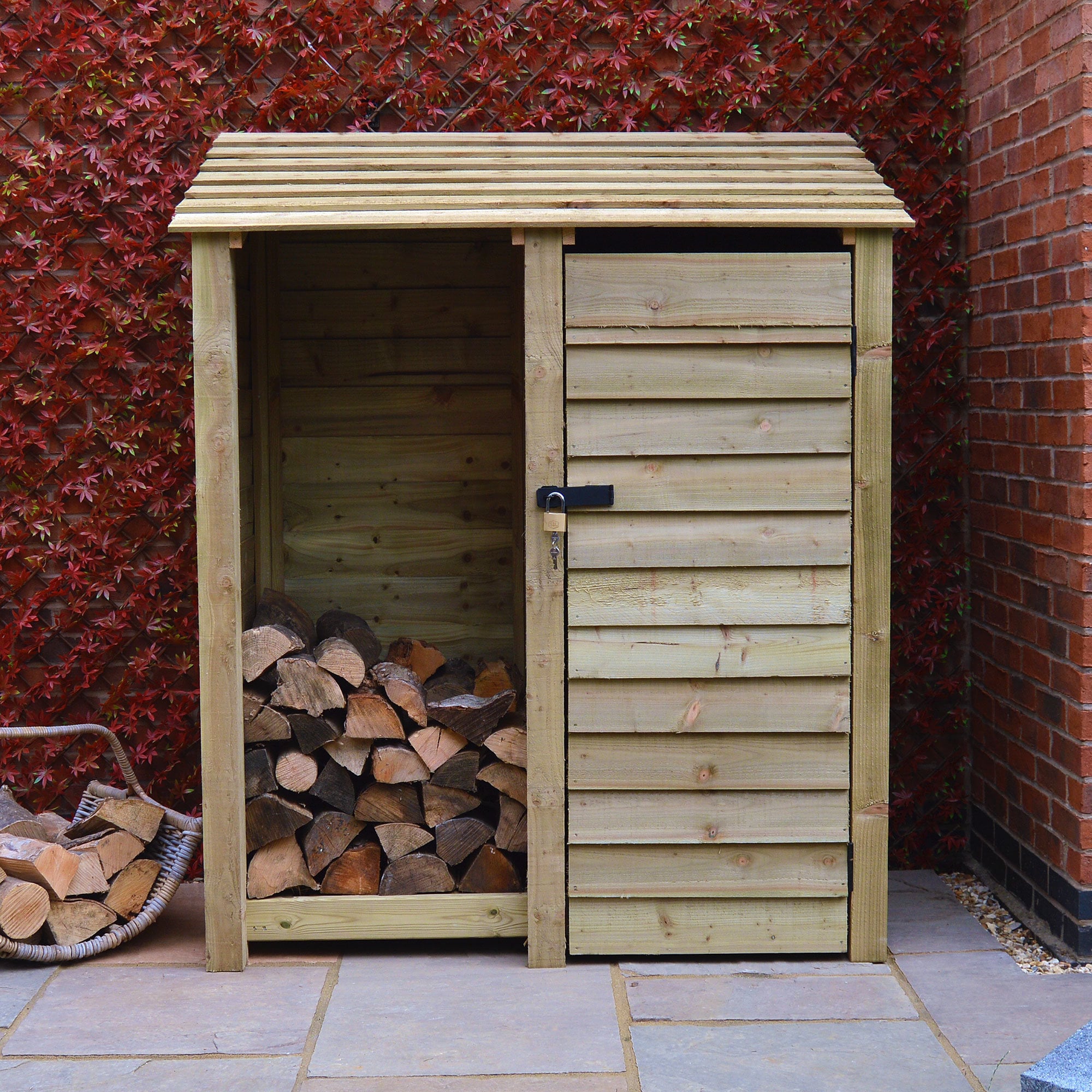 Wooden Garden Tool Storage Box Organiser - 5ft Wide - Cottesmore Design ...