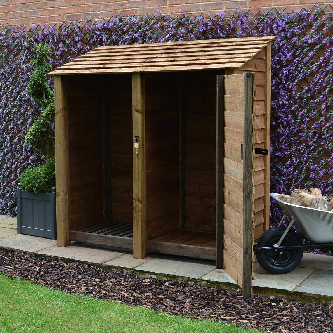 Wooden Garden Tool Storage Box Organiser 6ft Wide - Etsy UK