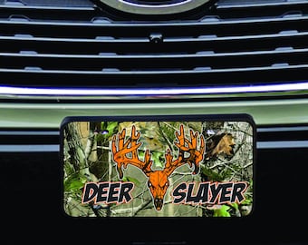 Deer Slayer License Plate - Etsy