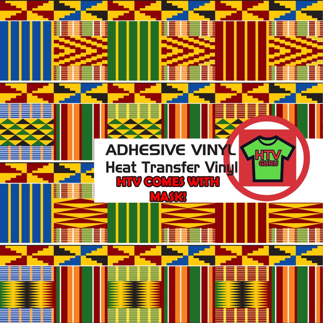 Printed Pattern Vinyl Africa Tribal Aztec HTV Outdoor Adhesive Vinyl ...