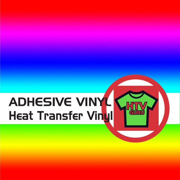 Rainbow Htv Vinyl - Etsy