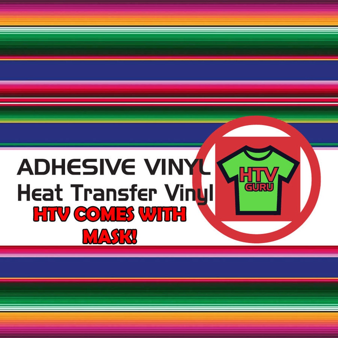 Serape Printed Pattern HTV Heat Transfer Vinyl Outdoor Adhesive Vinyl ...