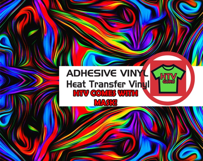 12X12 Printed Pattern HTV Mystery Pack Printed Outdoor Vinyl Grab Bag ...