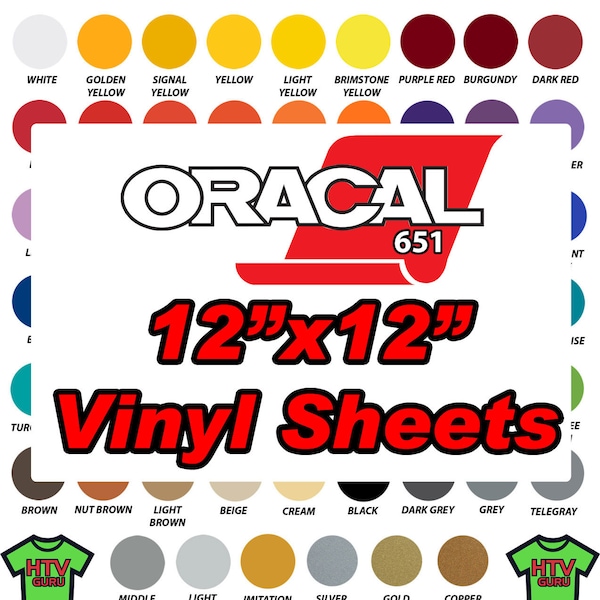 Oracal 651 - Etsy