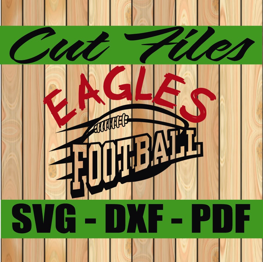 Eagles Football SVG Cutting Files High School Shirt Designs | Etsy