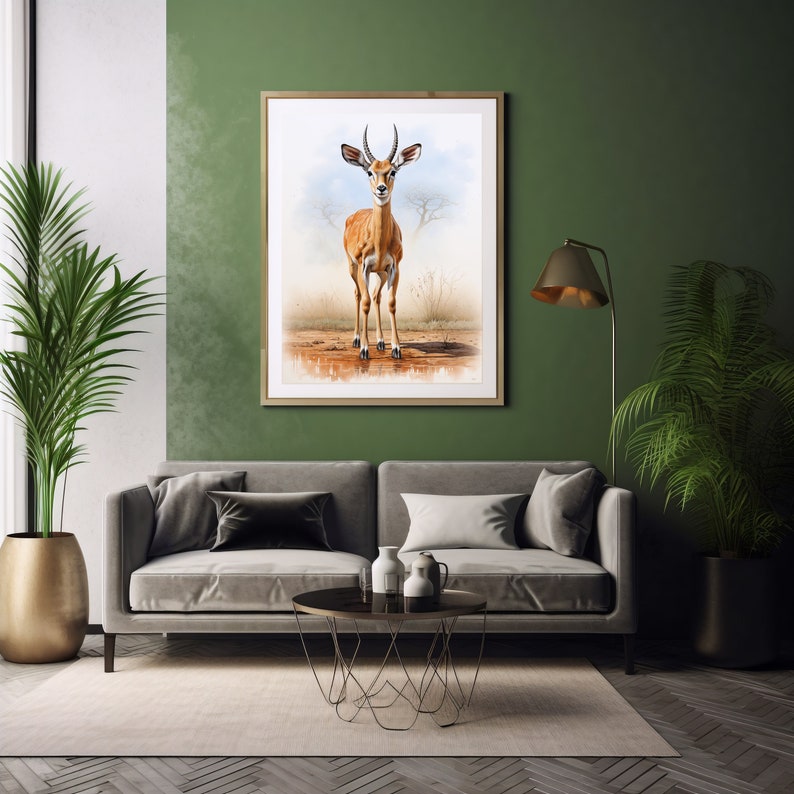 Impala Print | Impala | Safari Animal | Jungle Print| Digital Download ...
