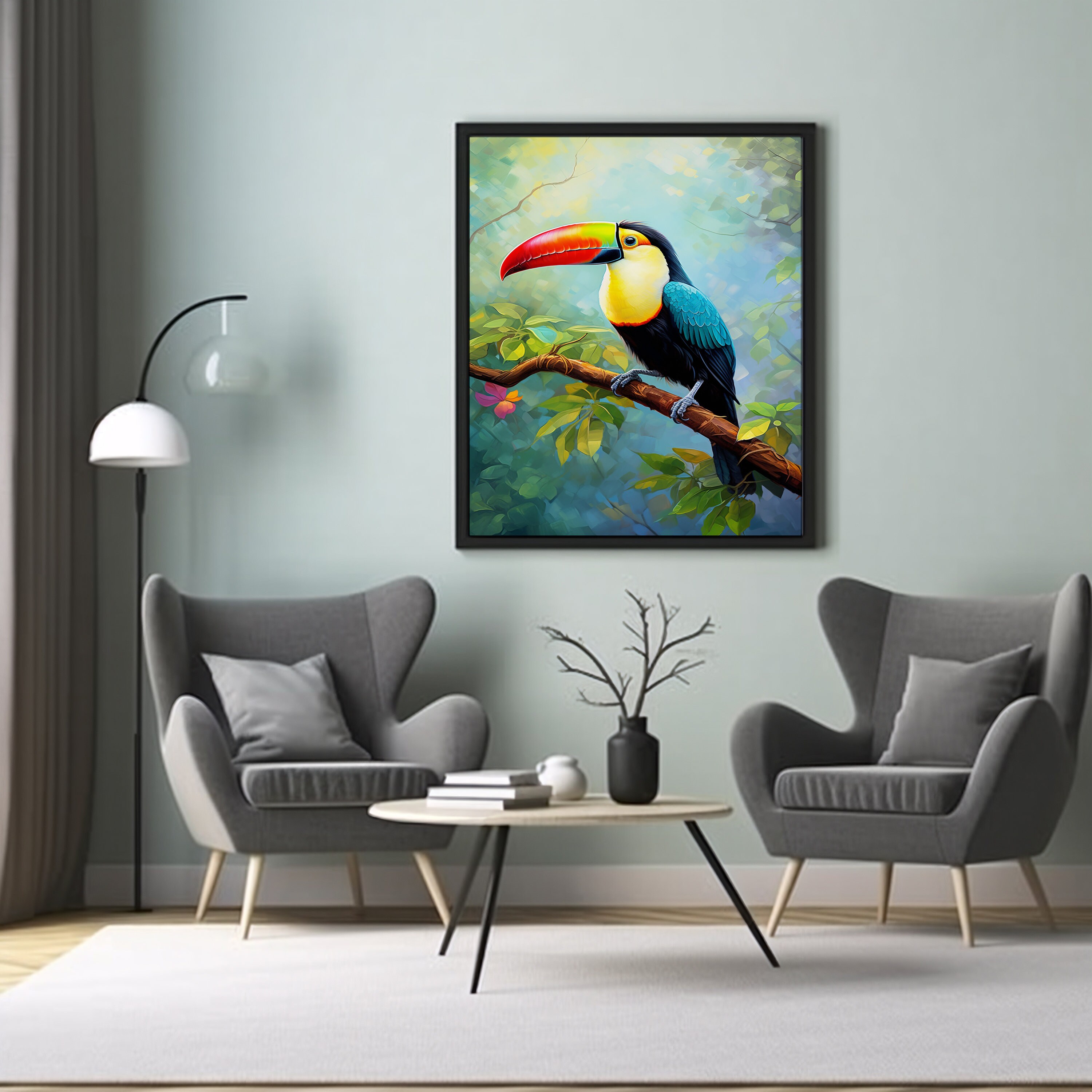 Toucan | Bird Poster | Bird Wall Art | Digital Download | Jungle Toucan ...