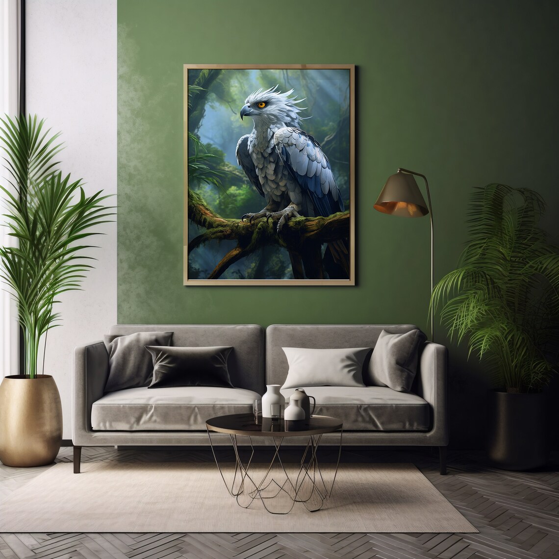 Harpy Eagle | Bird Poster | Bird Wall Art | Digital Download | Jungle ...