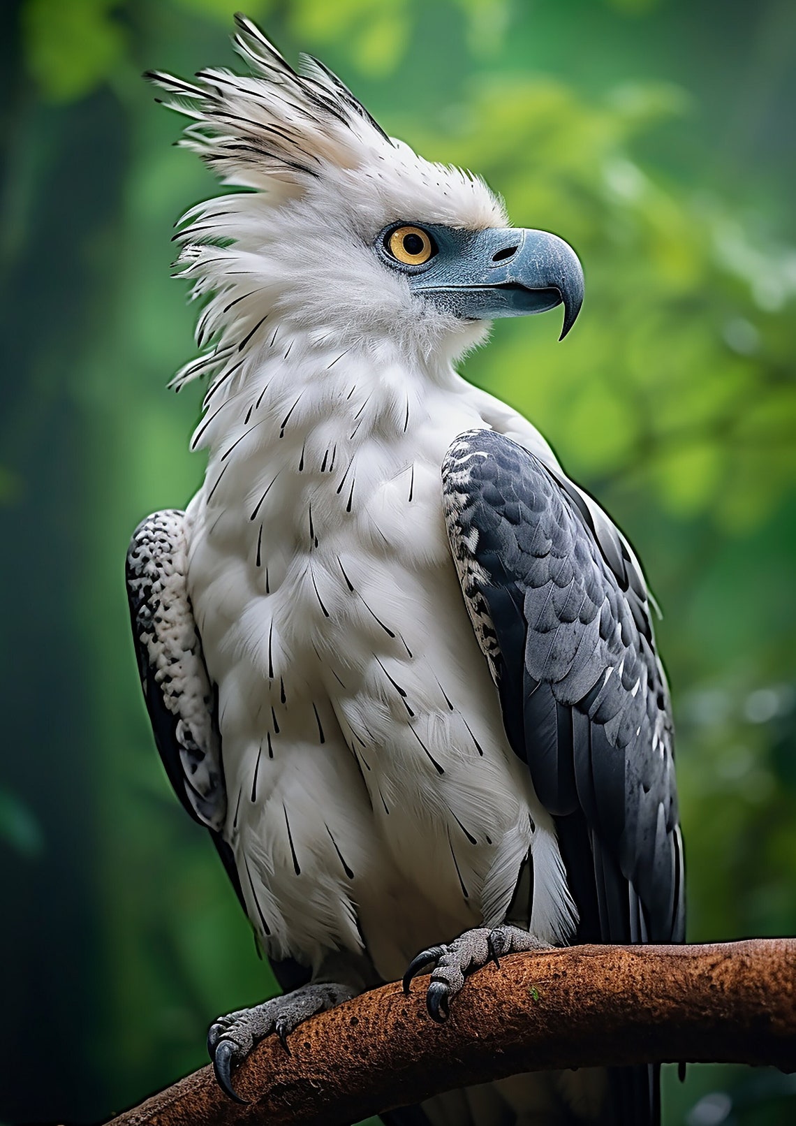 Harpy Eagle | Bird Poster | Bird Wall Art | Digital Download | Jungle ...
