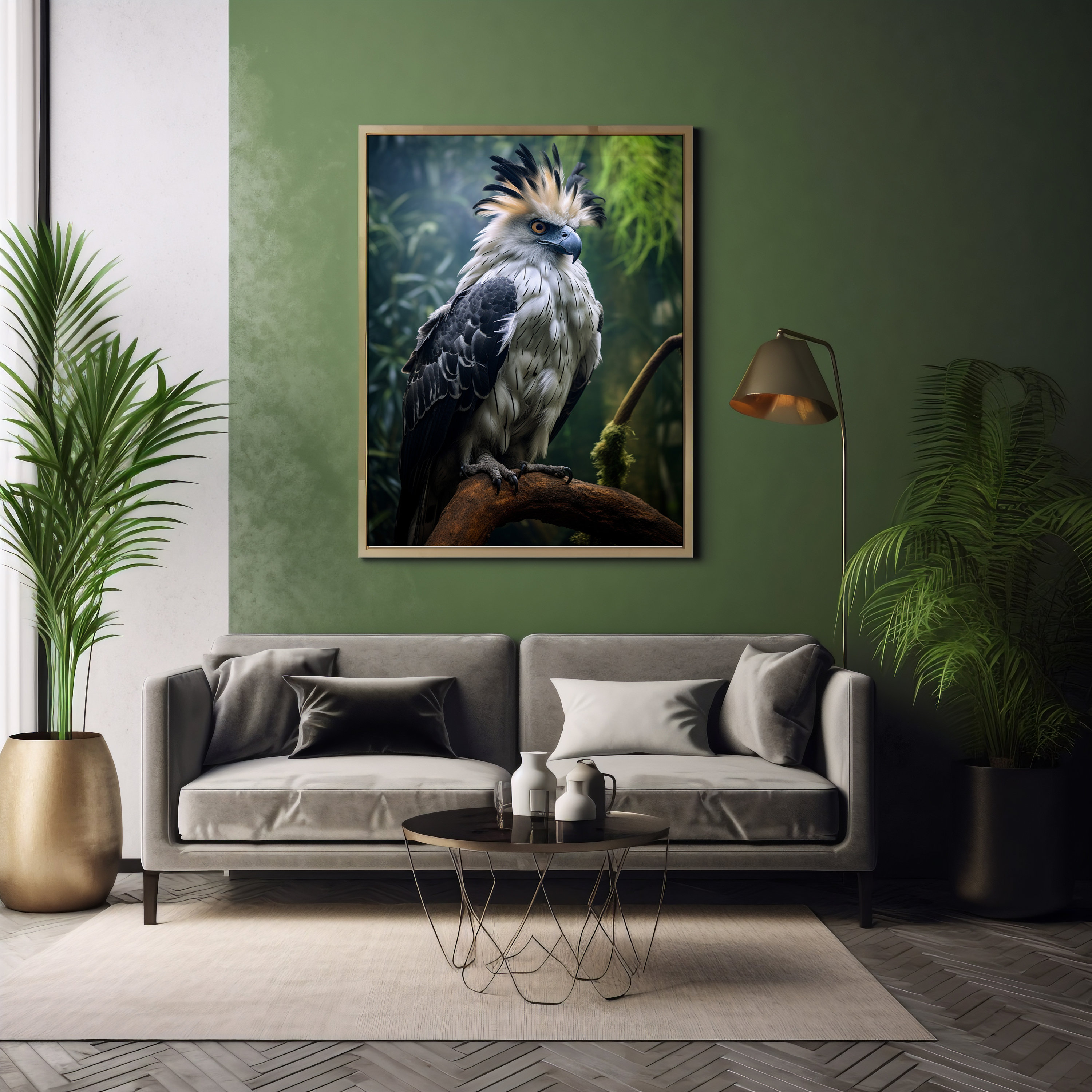 Harpy Eagle | Bird Poster | Bird Wall Art | Digital Download | Jungle ...