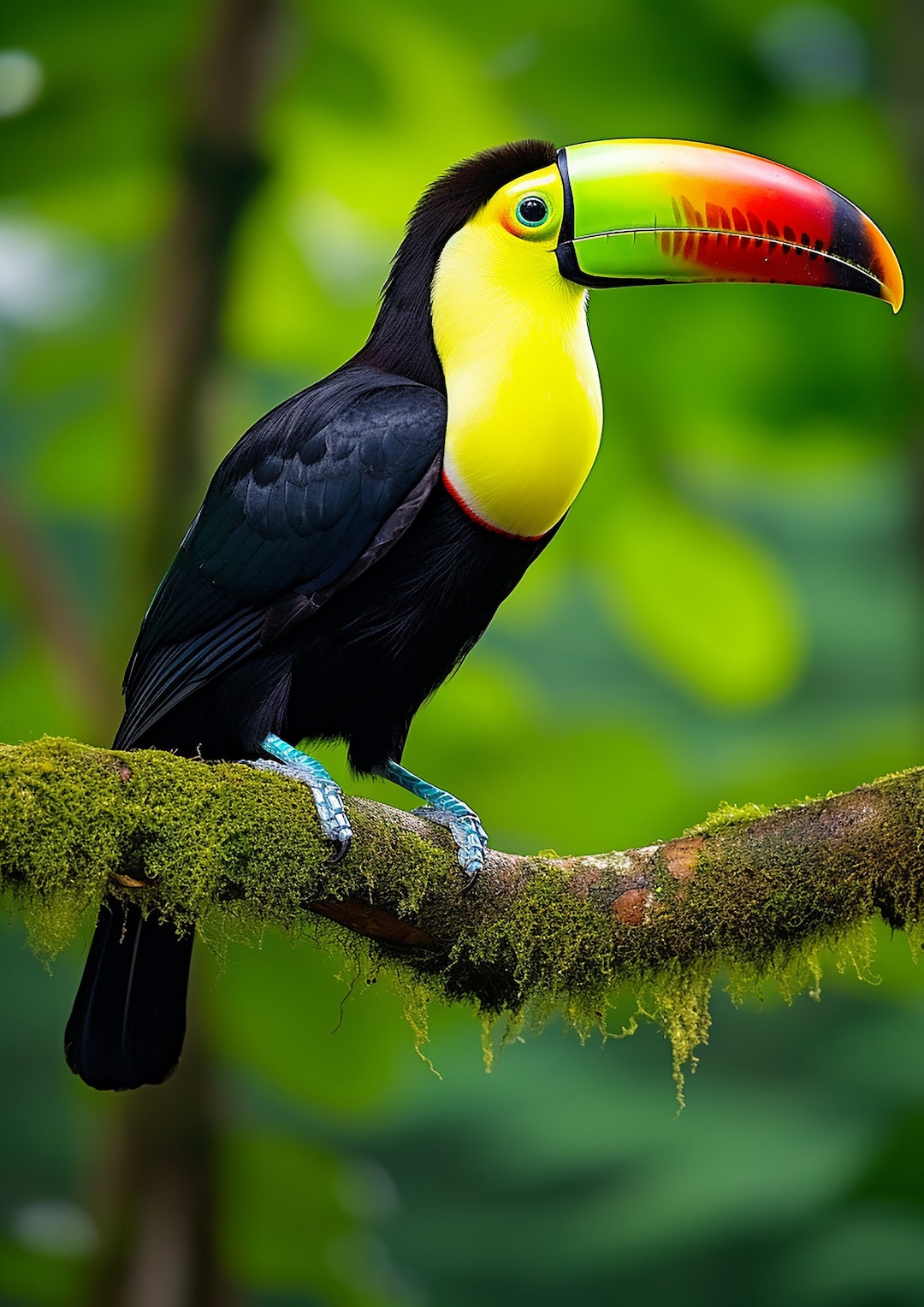 Toucan | Bird Poster | Bird Wall Art | Digital Download | Toucan Bird ...