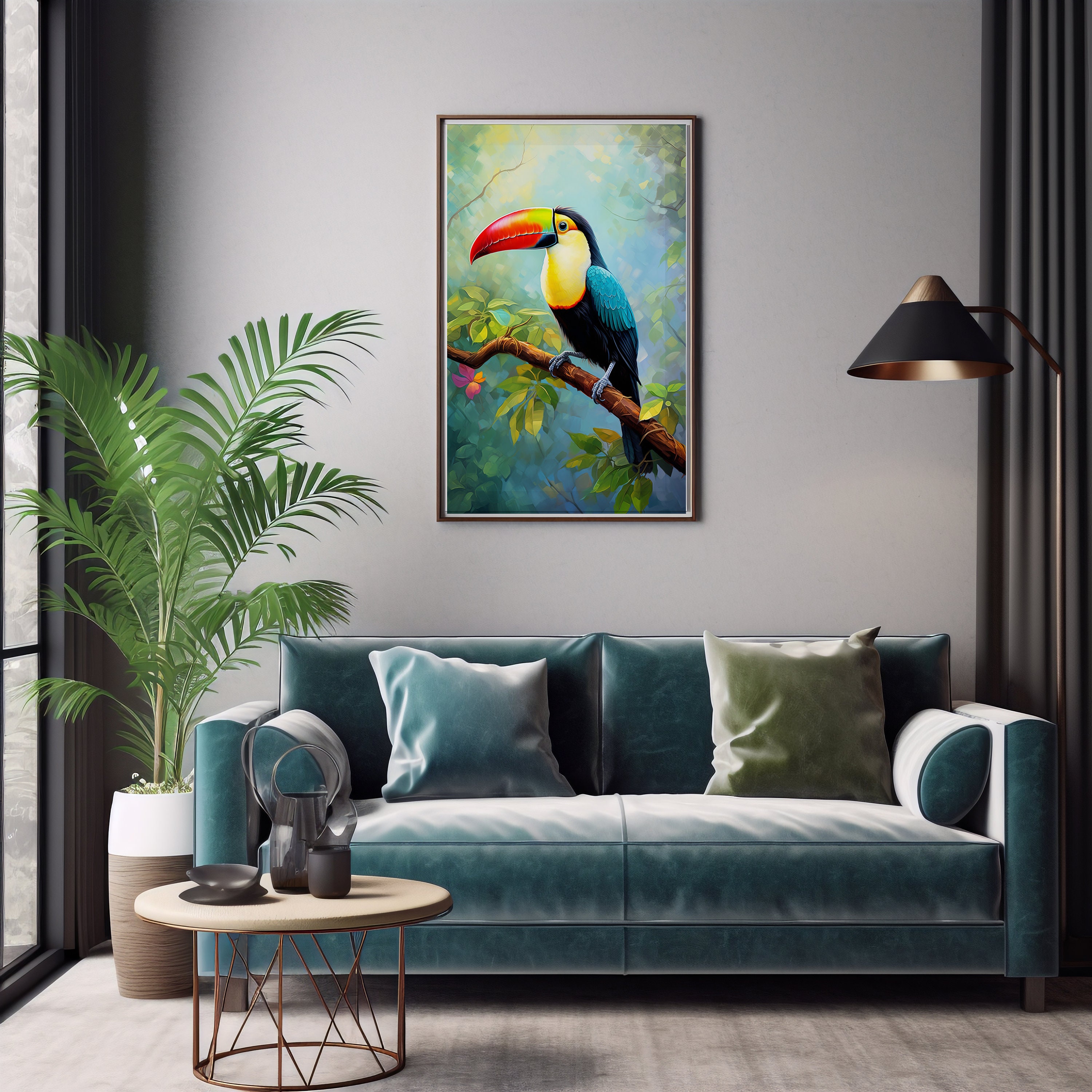 Toucan | Bird Poster | Bird Wall Art | Digital Download | Jungle Toucan ...