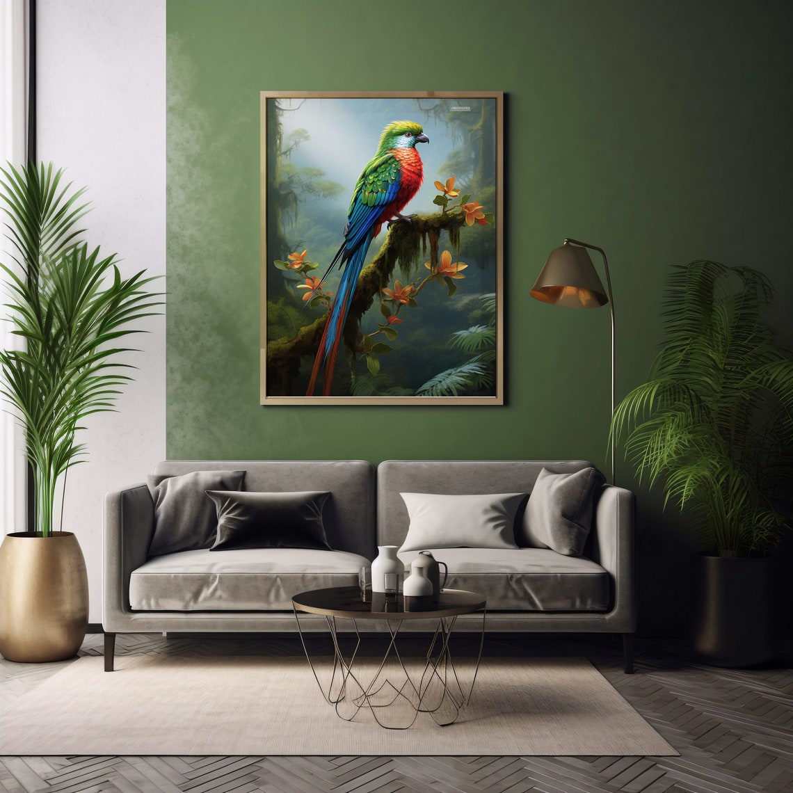 Resplendent Quetzal | Bird Poster | Bird Wall Art | Digital Download ...