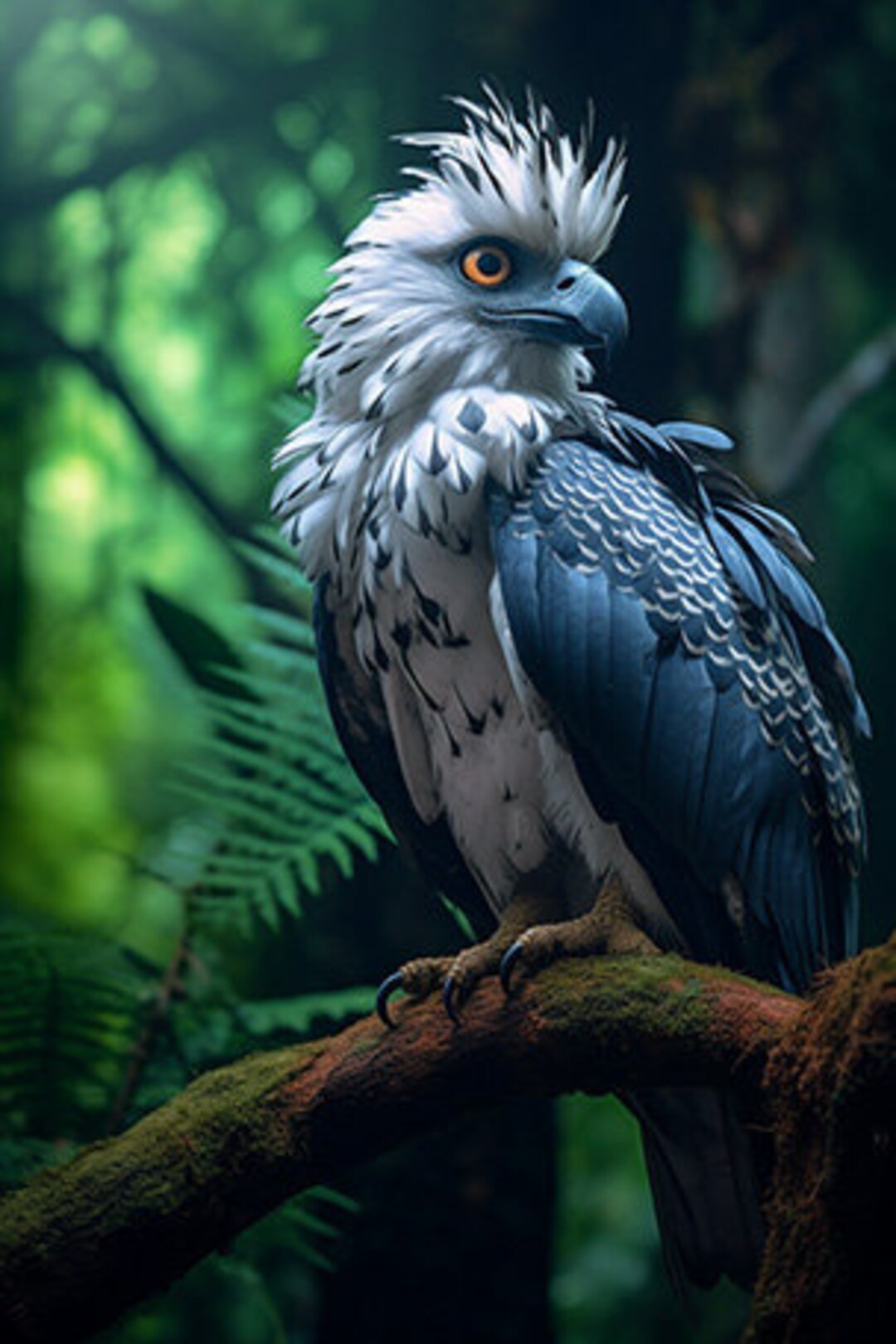Harpy Eagle Bird Poster Bird Wall Art Digital Download - Etsy