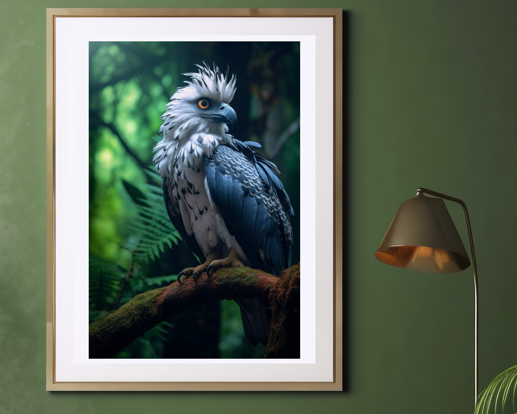 Harpy Eagle | Bird Poster | Bird Wall Art | Digital Download | Jungle ...