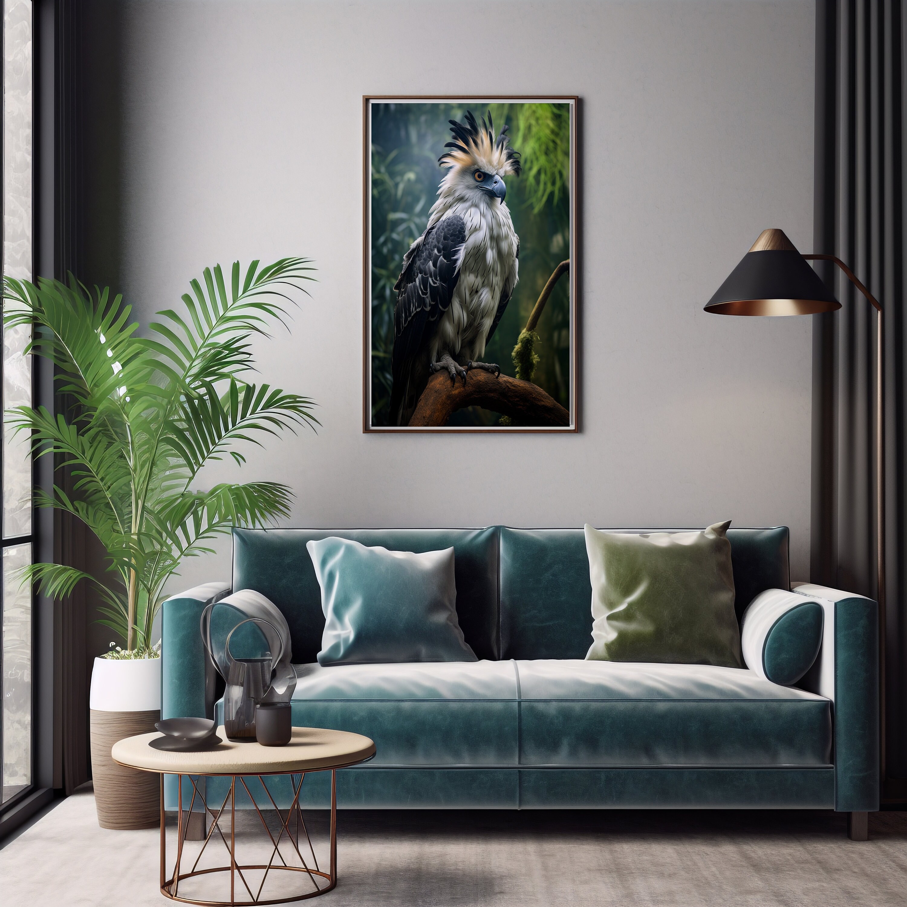 Harpy Eagle | Bird Poster | Bird Wall Art | Digital Download | Jungle ...