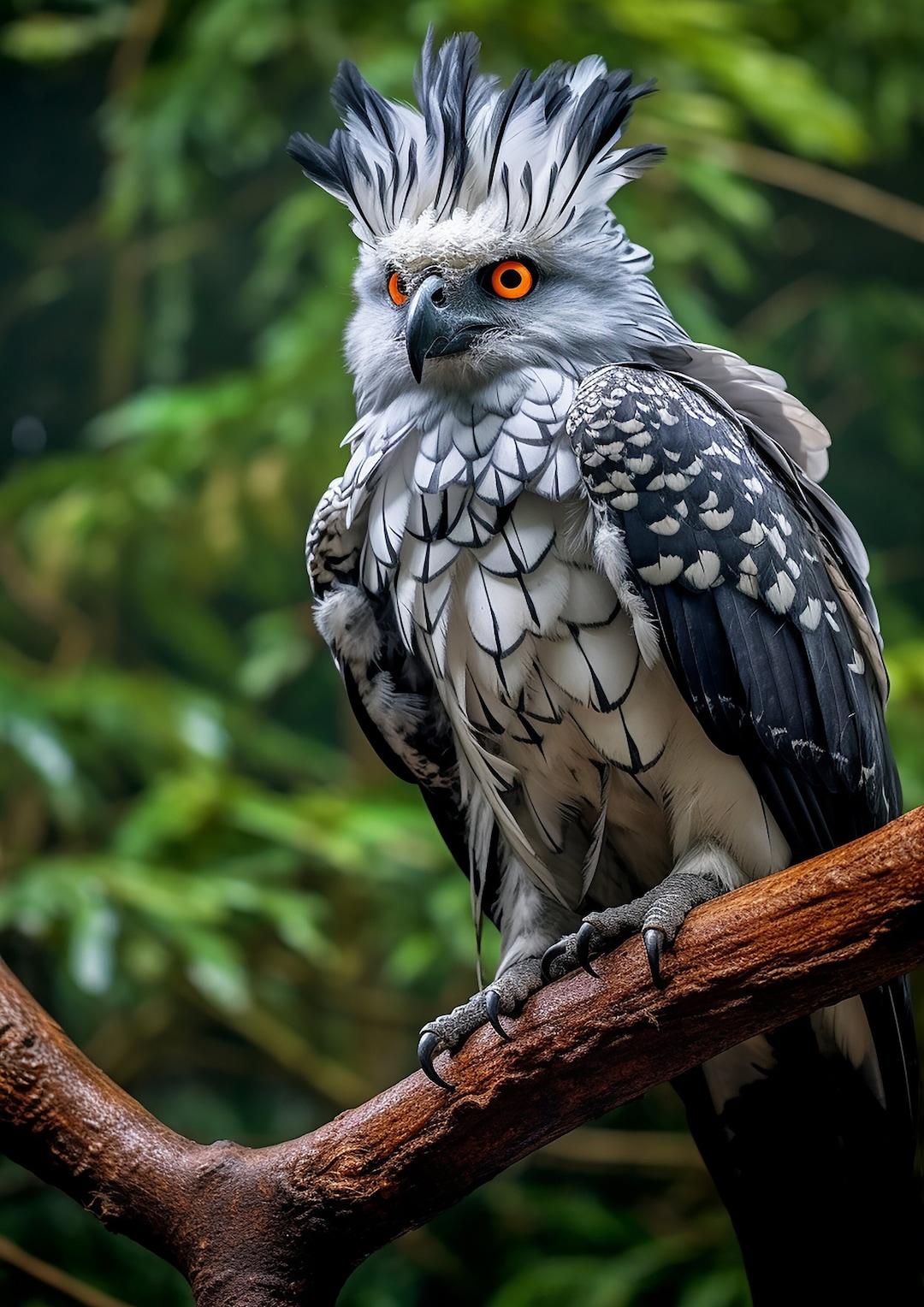Harpy Eagle | Bird Poster | Bird Wall Art | Digital Download | Jungle ...