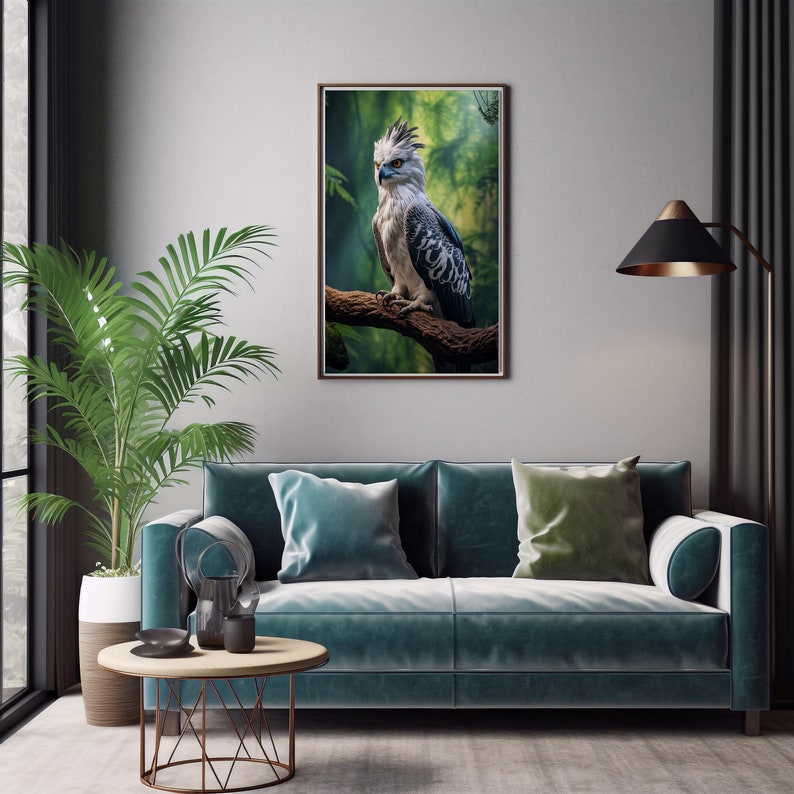 Harpy Eagle | Bird Poster | Bird Wall Art | Digital Download | Jungle ...