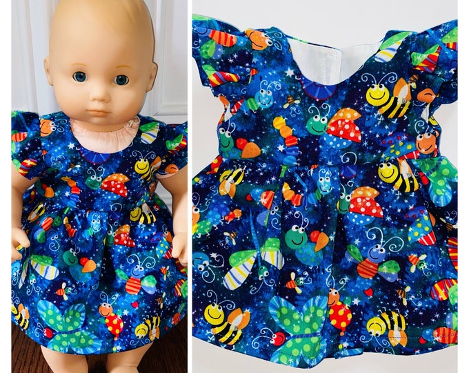 15 Doll Clothes/sweet Insects Doll Dress/bitty Baby - Etsy
