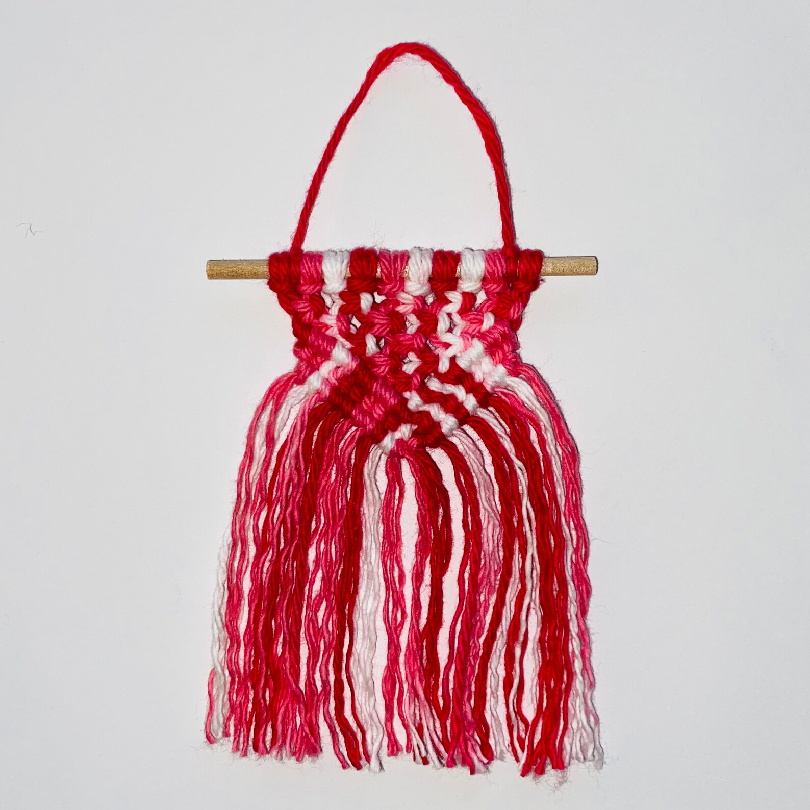 Mini Macrame Wall Hanging/mini Macrame Decor/mini Macrame/macrame Wall ...