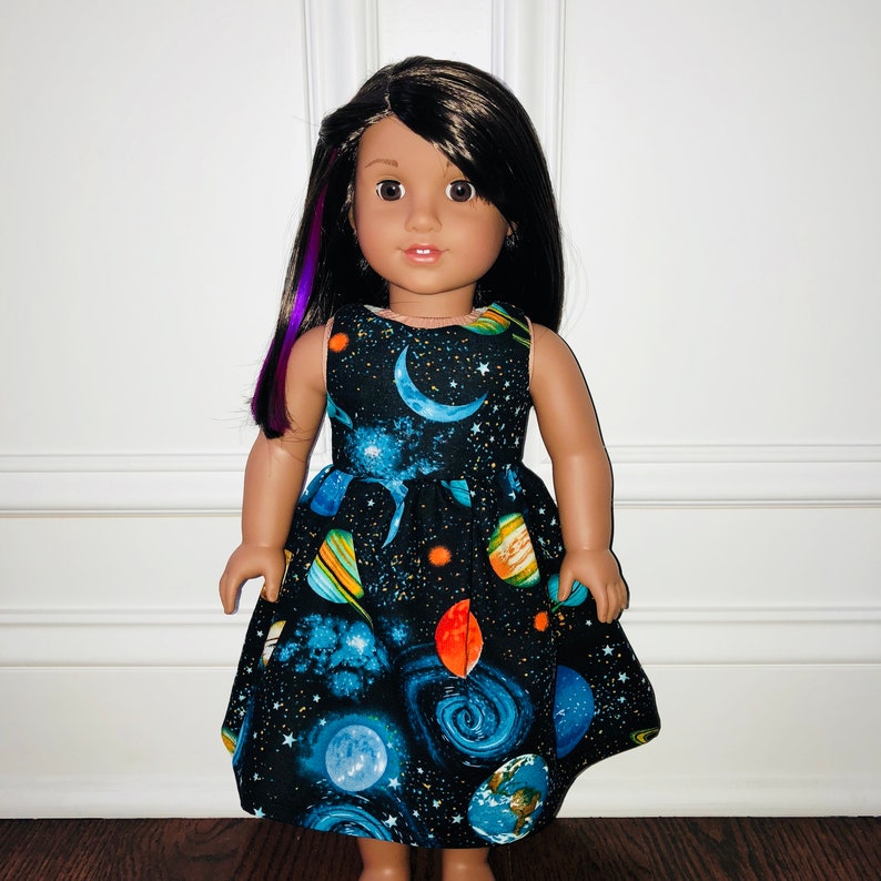 18” Doll Clothes/outer Space Doll Dress/18" Doll Dress/18 Inch Doll ...