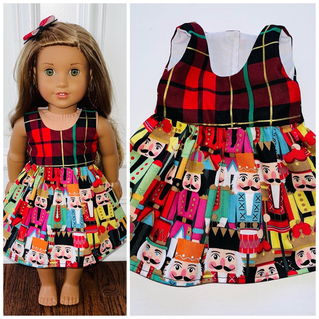 18” Doll Clothes/nutcracker Doll Dress/18” Doll Dress/18 Inch Doll Clothes/18 Inch Doll Dress ...